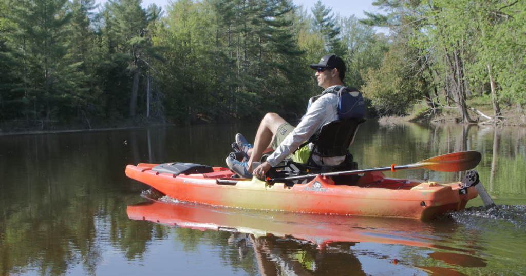 Perception Showdown 11.5 Kayak Review - Pedal Fishing Kayak - In4adventure