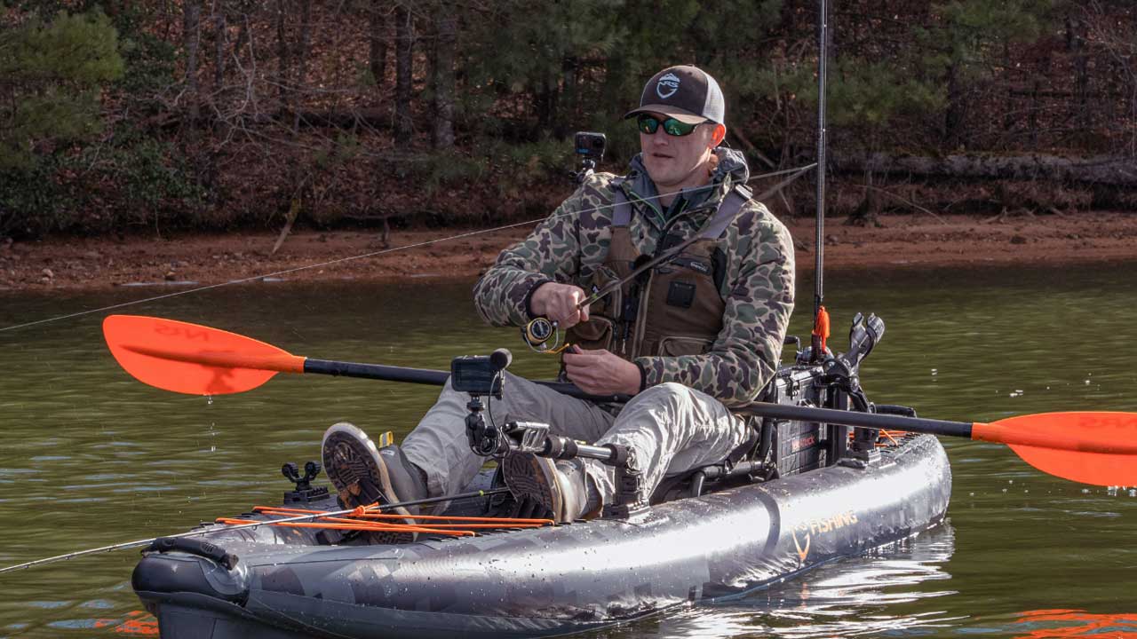 NRS Pike Pro 126 Inflatable Fishing Kayak Review - In4adventure