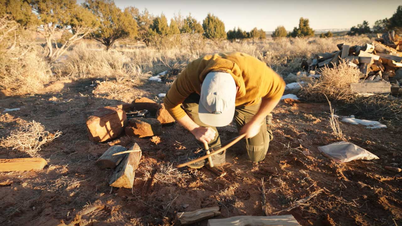 How to Start a Fire in the Wild with Sticks - In4adventure