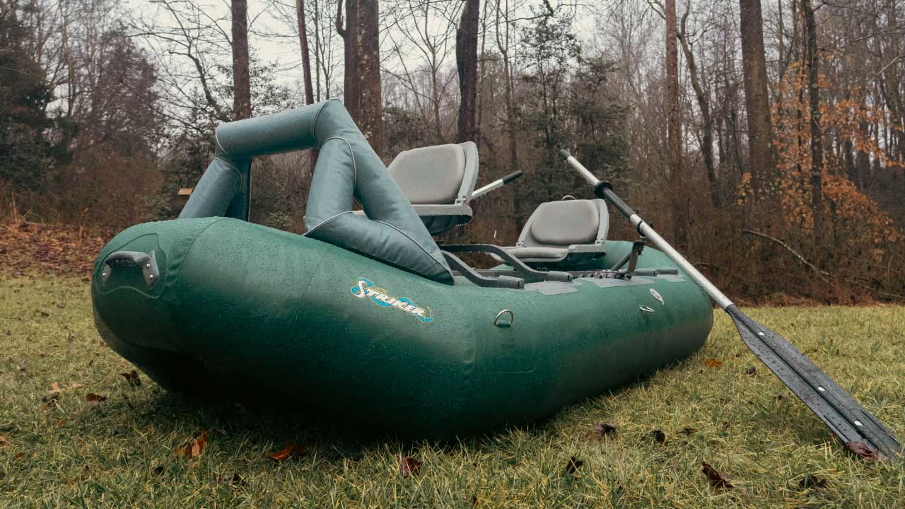 Outcast Stricker fishing raft review