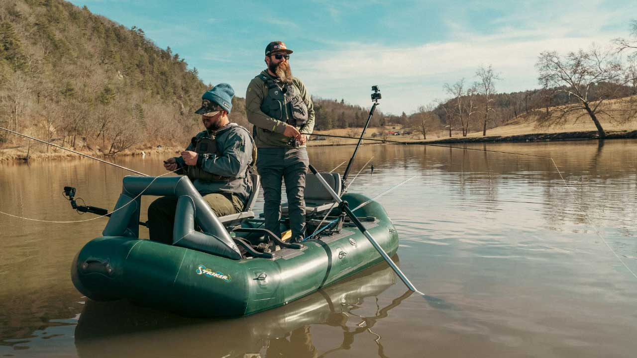 Outcast Stricker fishing raft review