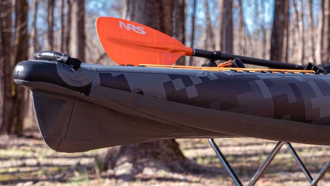 NRS Pike Pro 126 Inflatable Fishing Kayak Review - In4adventure