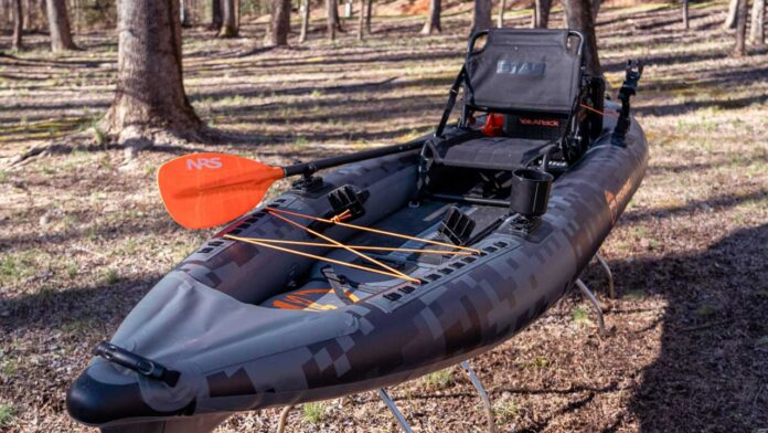 NRS Pike Pro 126 Inflatable Fishing Kayak Review - In4adventure