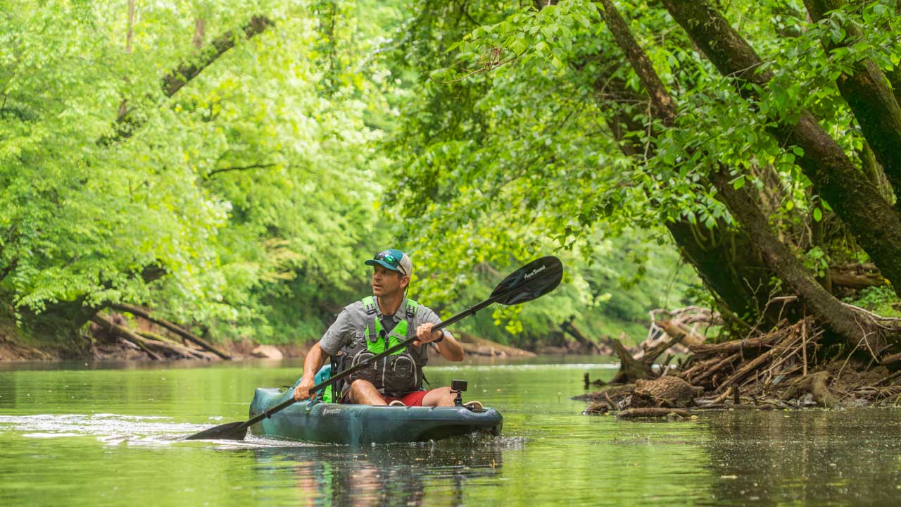 Paddling the Flint River - In4adventure