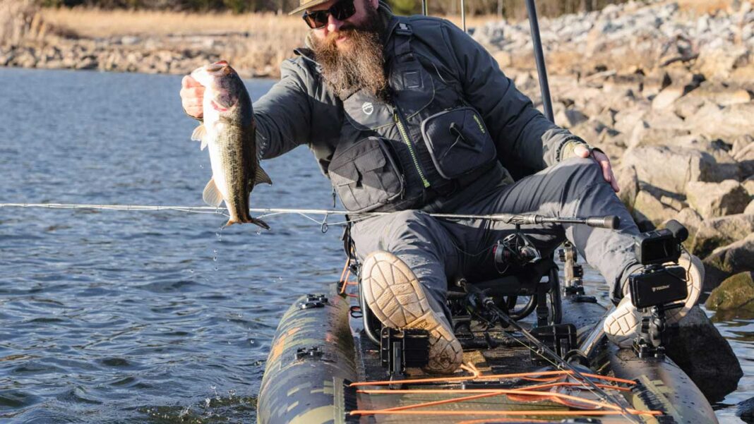 NRS Kuda 126 Inflatable Fishing Kayak Review - In4adventure