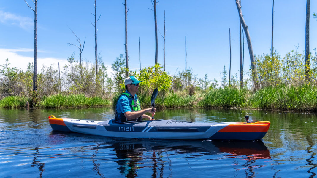 Decathlon Itiwit X500 Inflatable Kayak Review - In4adventure