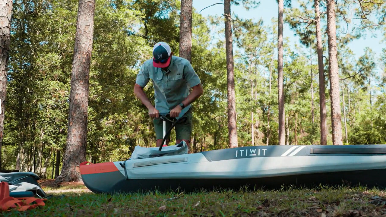 Decathlon Itiwit X500 Inflatable Kayak Review - In4adventure